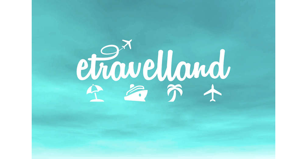 Travel Agency Logo Design for eTravelland in Burbank